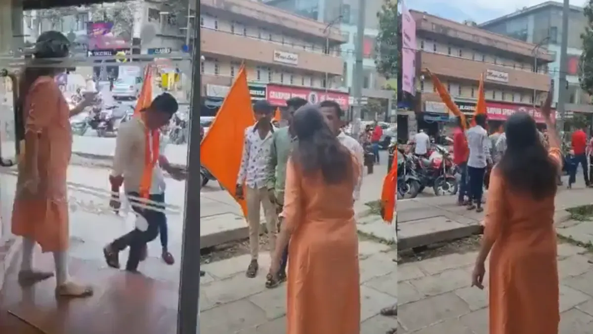 जबरन दुकान बंद करवाने आए थे, महिला ने ऐसा फटकारा कि भाग गए! - The Lallantop