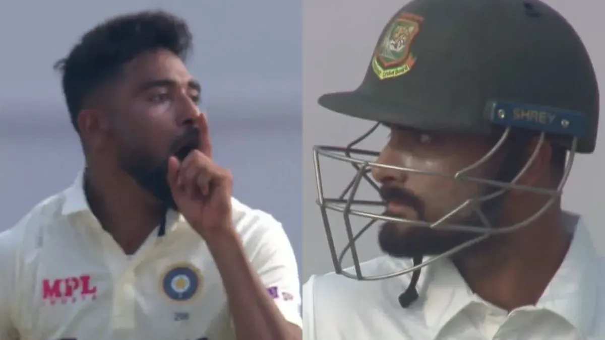 सिराज ने बताया ऐसा क्या कहा कि भड़क उठा बांग्लादेशी बल्लेबाज़! - The ...