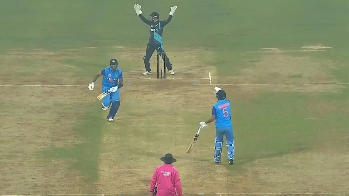 वॉशिंगटन सुंदर ने खुद बताई रनआउट होने की वजह! - The Lallantop