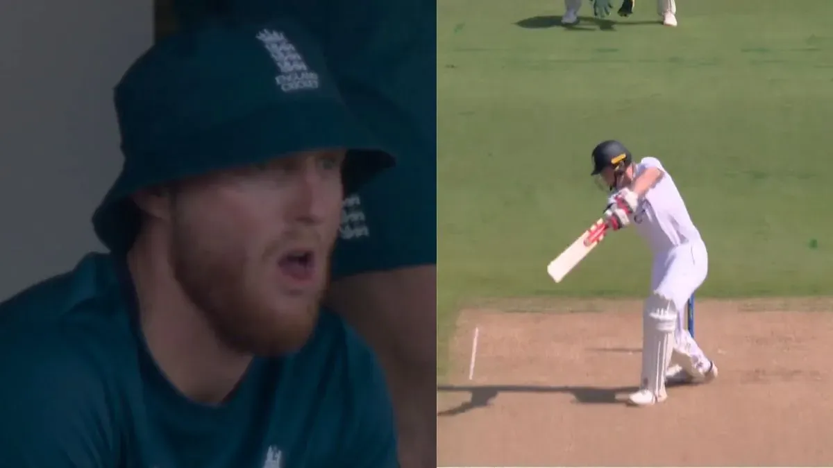 ऐशेज़ की ऐसी शुरुआत, अपने ही बैटर को देख चौंक गए बेन स्टोक्स! - The ...