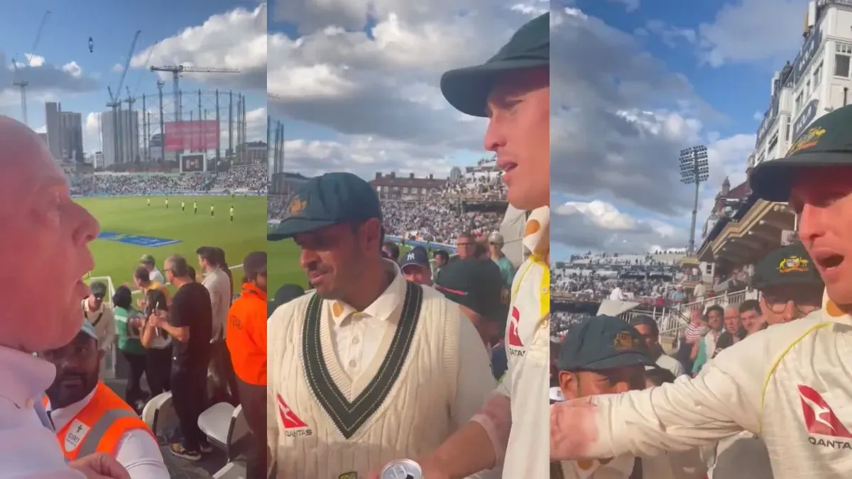 ओवल में मैच देखने आए फ़ैन से भिड़े ख़्वाजा और लाबुशेन ने क्या बोल डाला ...