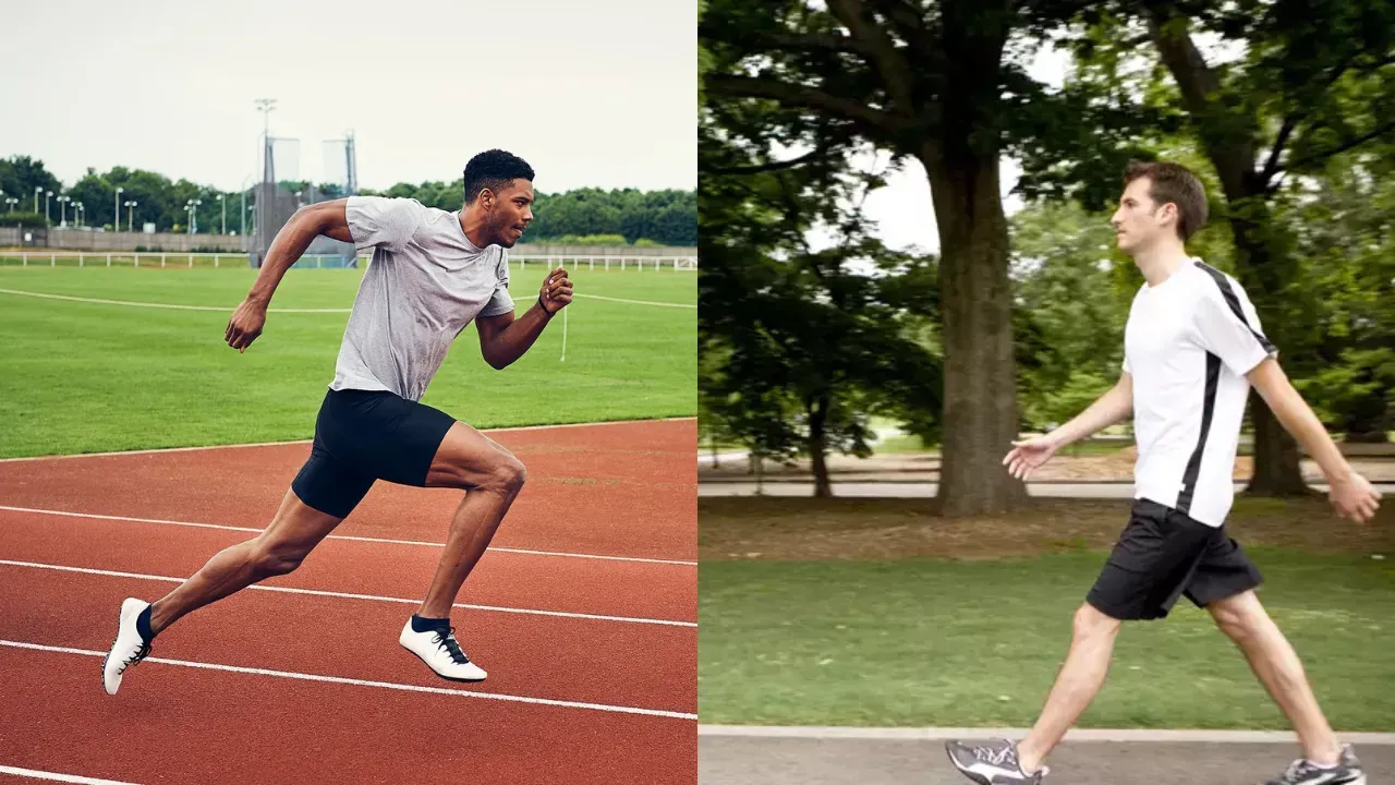 फिट रहने के लिए कब दौड़ना फायदेमंद है और कब सिर्फ चलना? - The Lallantop