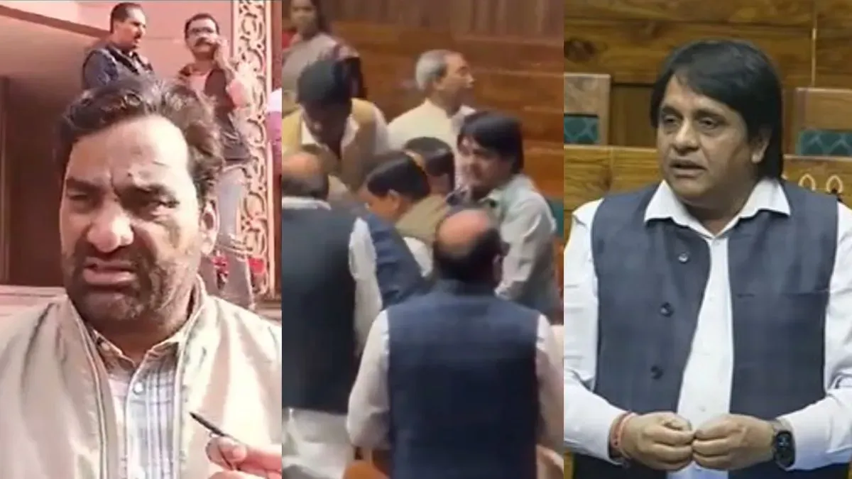 संसद में घुसे शख्स को पकड़ने वाले सांसद कौन हैं? घुसपैठिये के बारे में ...