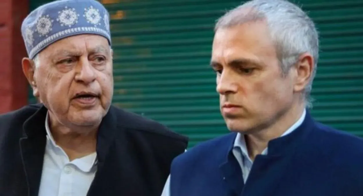 सुबह पिता ने कहा जम्मू-कश्मीर में अकेले चुनाव लड़ेंगे, रात में बेटे उमर ...