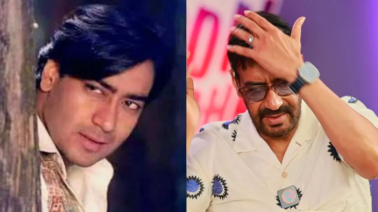 अपने ‘छज्जे’ जैसे बालों पर बोले अजय देवगन - The Lallantop