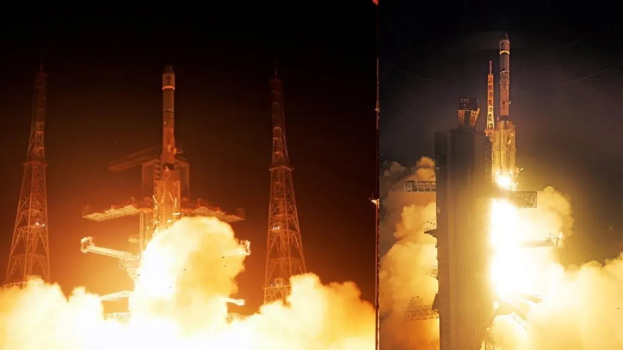ISRO ने श्रीहरिकोटा से लॉन्च किया अपना सौवां मिशन, NVS-02 सैटलाइट से ...