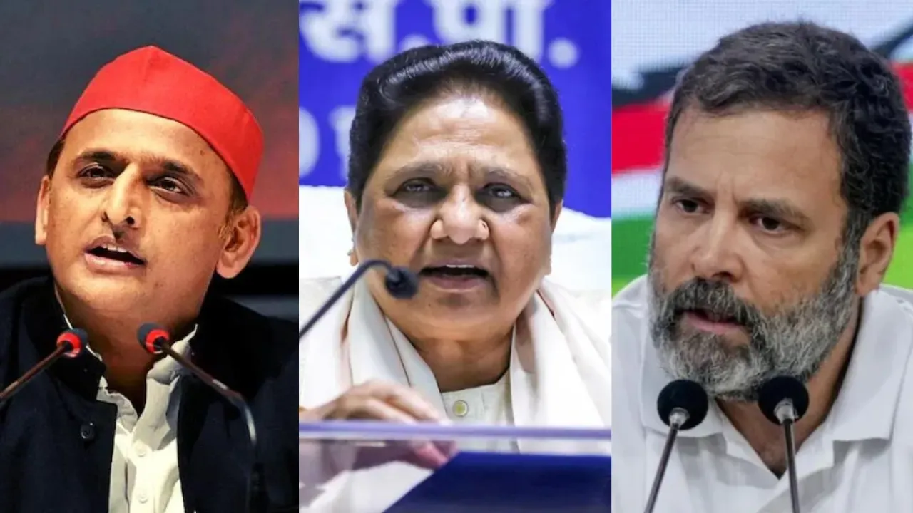 rahul gandhi mayawati bsp bjp अगर INDIA गठबंधन के साथ लड़ती BSP तो सच में हार जाती BJP? इन ...