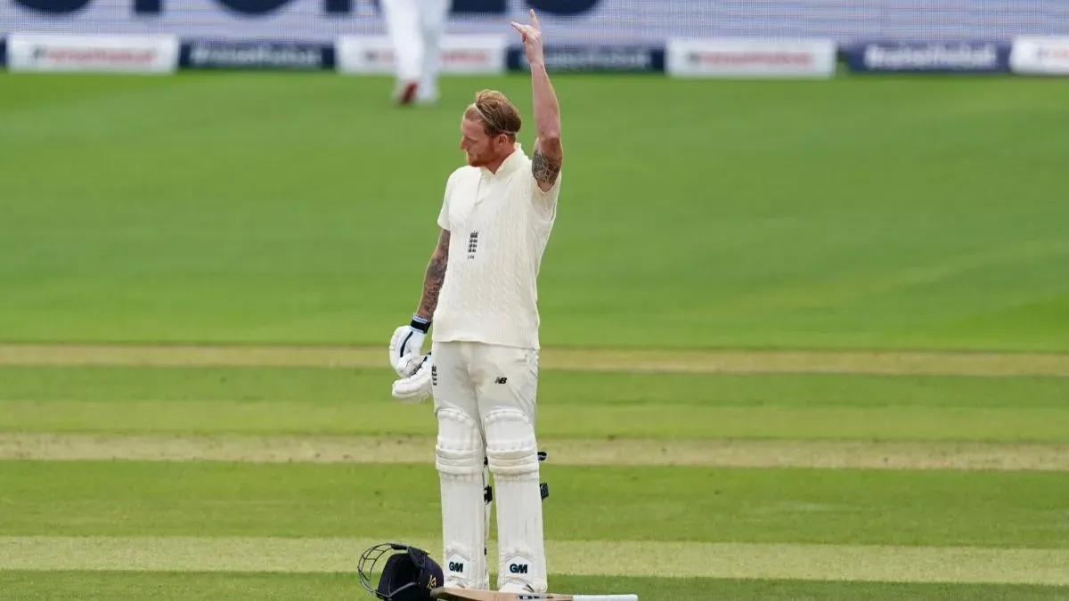 शतक के बाद स्टोक्स का इशारा, आपको उनसे प्यार करवा देगा! - The Lallantop