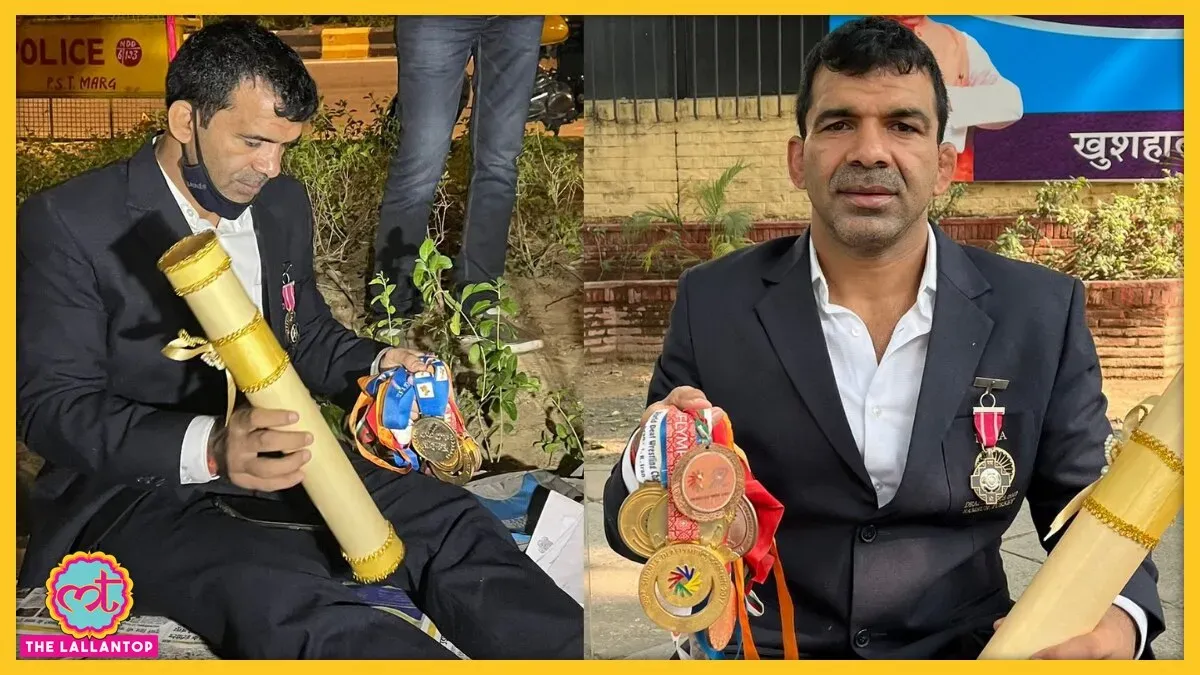 'तीन ओलंपिक गोल्ड' जीतने वाला पहलवान धरने पर क्यों बैठ गया? - The Lallantop